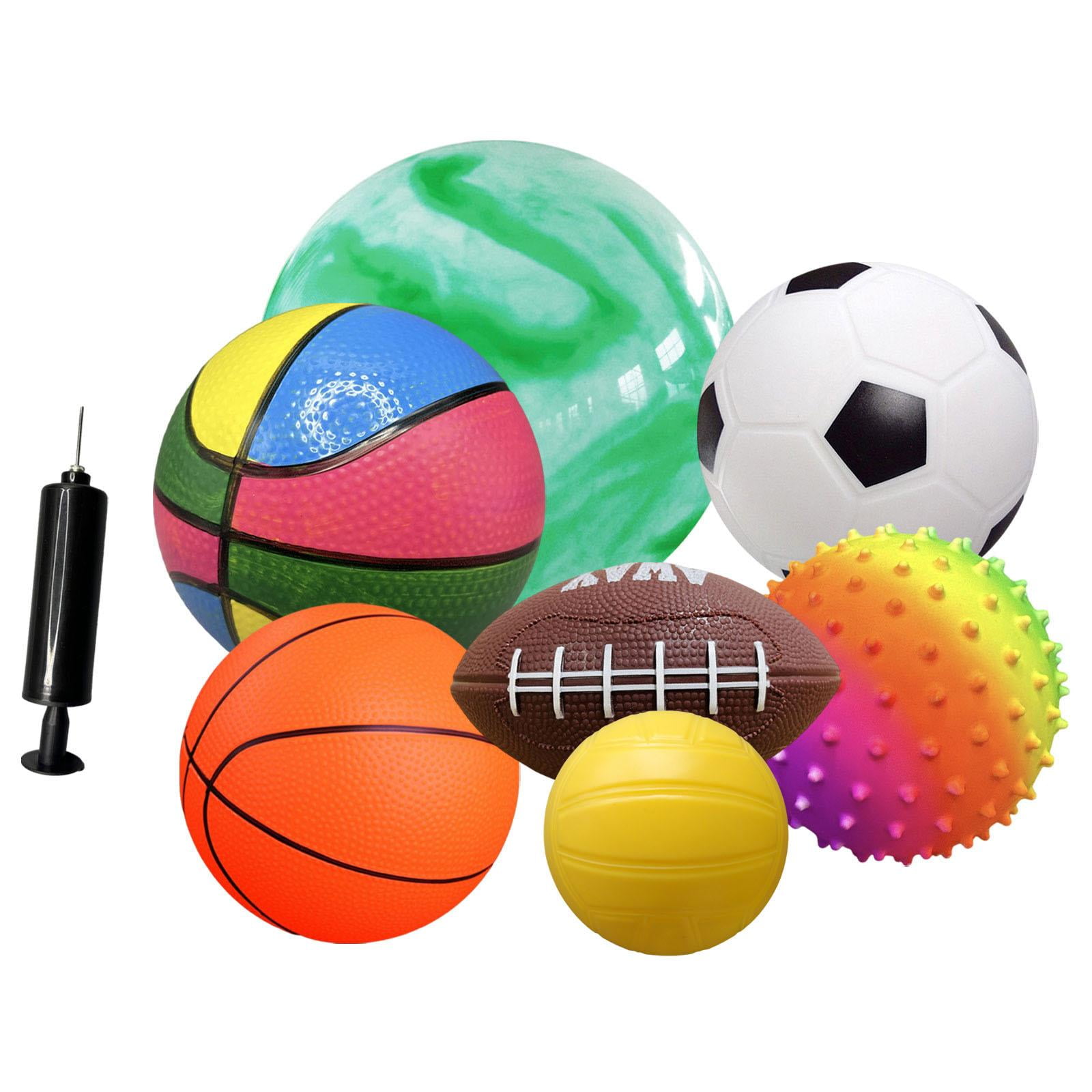 Click here for Serony 7 Pieces Children Toy Balls With Pump And S... prices