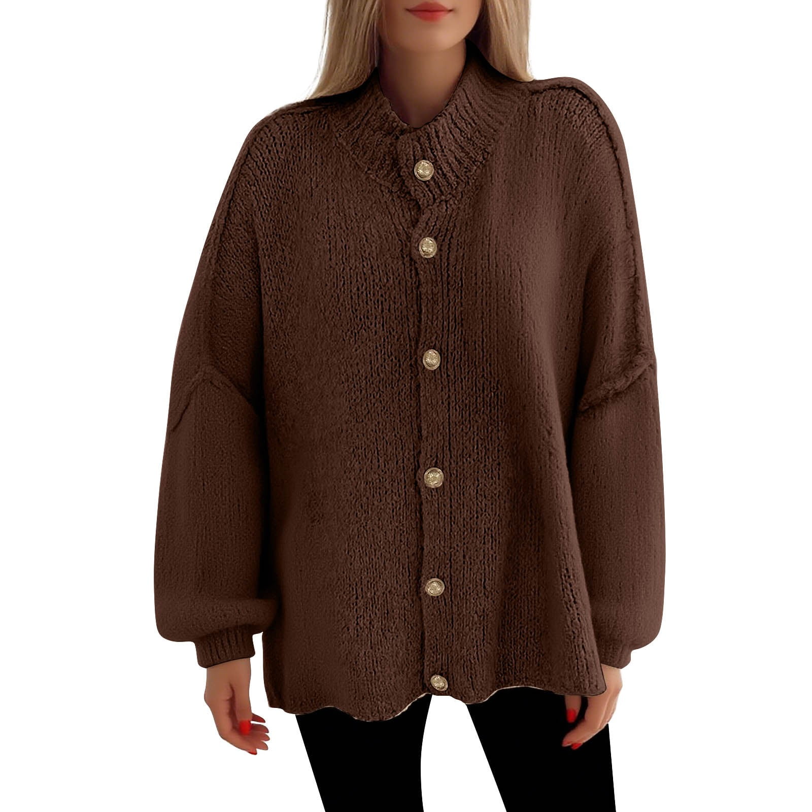 Click here for Manxivoo French Style Button Front Cardigan For Wo... prices