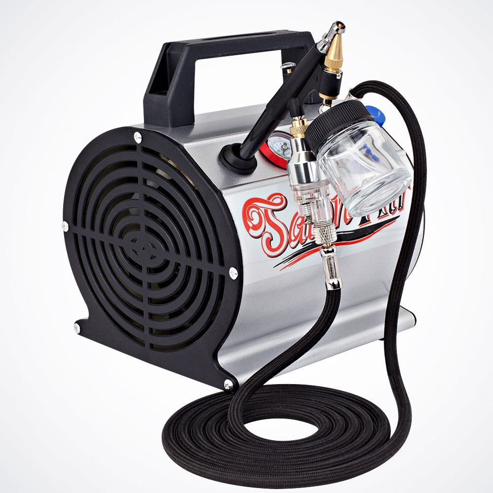 Starter Airbrush Kit Single-Action Tattoo Tattoo Hobby Auto Nail Art ...