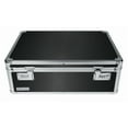 Vaultz Locking Storage Chest/Dorm Storage with Combination Locks, Black ...