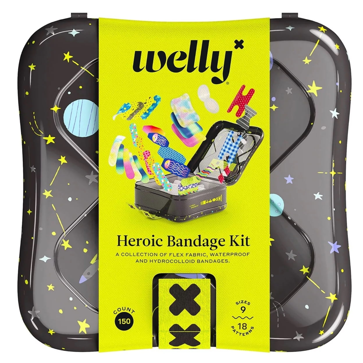 Welly Space Heroic Bandage Kit (150 Count) - Walmart.com