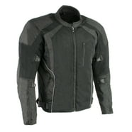 Icon Mesh AF CE Mens Leather Motorcycle Jacket White MD - Walmart.com
