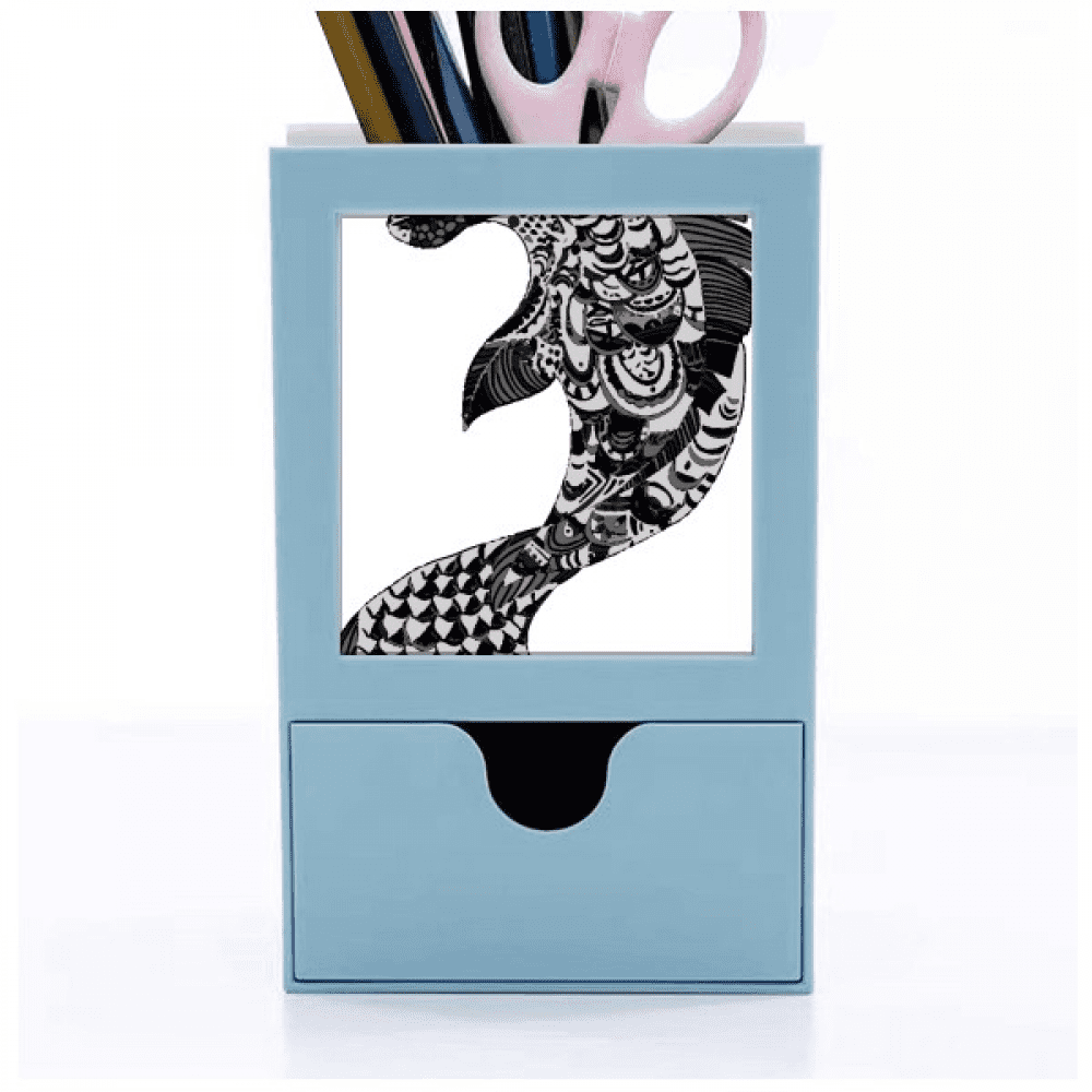 China Masterpiece Mountains Rivers Drawing Desk Supplies Organizer Pen ...