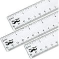 Mr. Pen- Set of 3 Clear Plastic Rulers, 6 inch, Drafting and Measuring Tools for Kids - Walmart.com