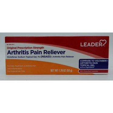 Perrigo Arthritis Pain Reliever, 100g 3.53oz, (Compare to Voltaren ...