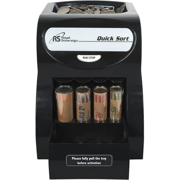Royal Sovereign 4 Row Digital Coin Sorter, FS-44P - Walmart.com