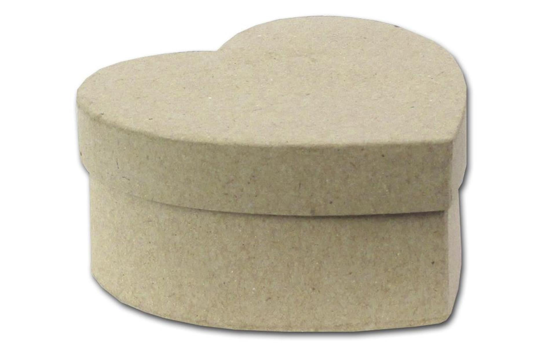 Darice Paper Mache Box Heart 4.5x4.5x2" - Walmart.com