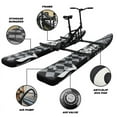 Spatium SUP Water Bike: Inflatable Paddle Board River Pedal Boat with ...