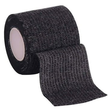 PowerFlex Self-Adhering Sports Wrap, Black, 4" - Walmart.com