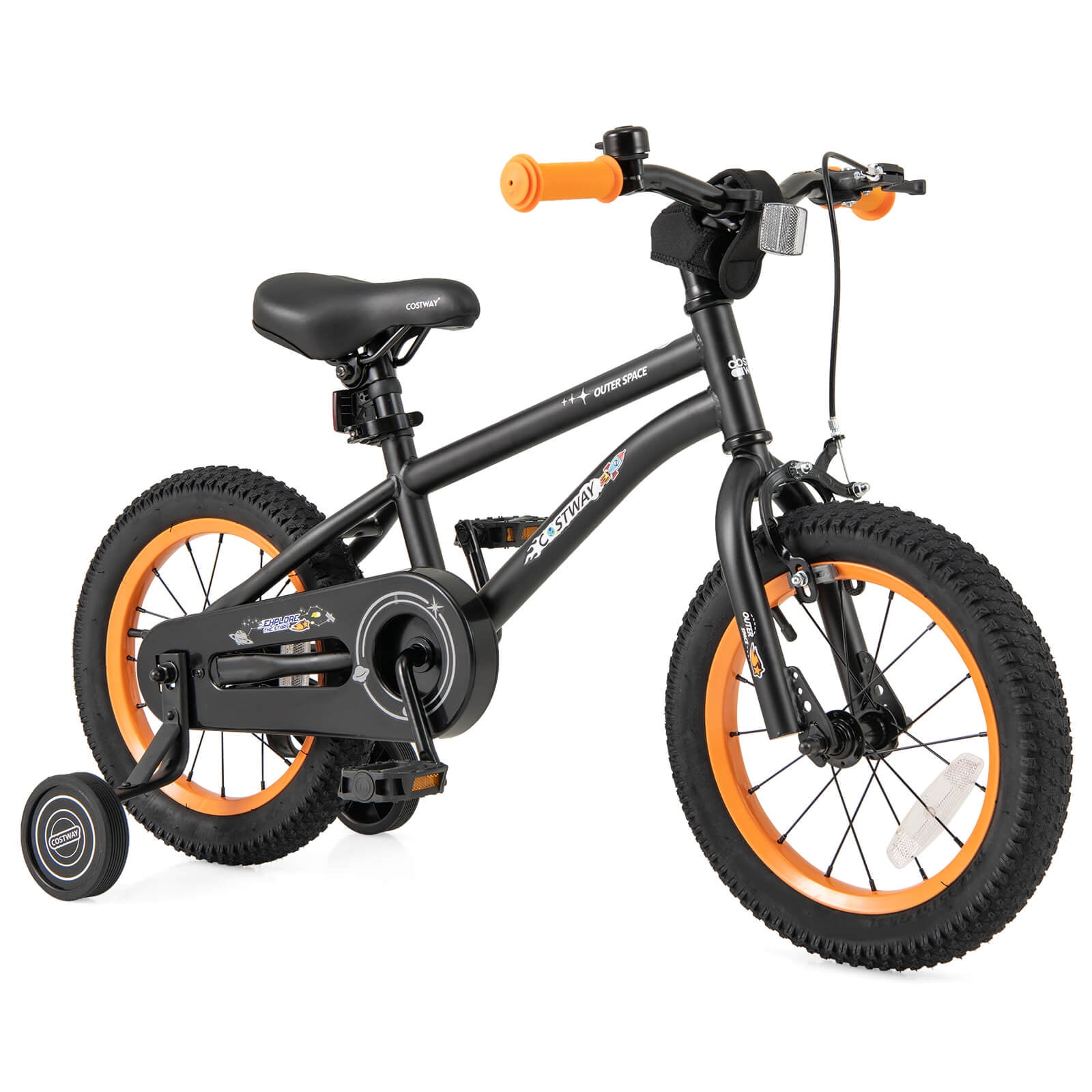 Click here for Costway 14-Inch Kids Bike For 3-5 Years Old With A... prices
