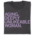 Deeply Unlikeable Woman Graphic Tee TShirt Gift - Walmart.com
