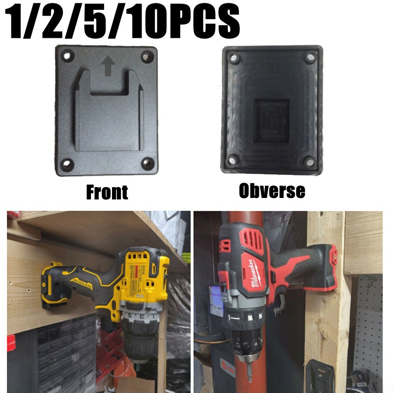 Hanger Power Tool Bracket 1/2/5/10pcs For DEWALT 20V For Milwaukee M18 ...