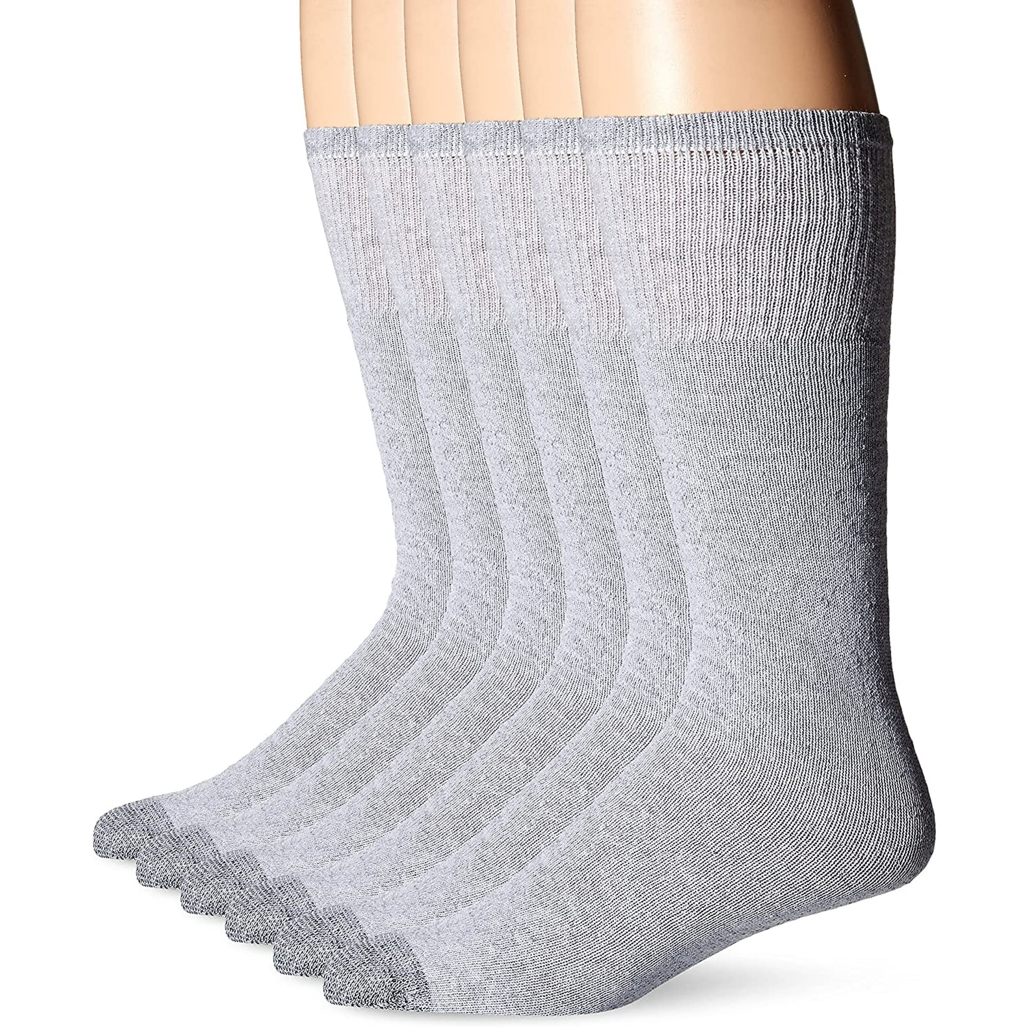 Click here for Ampm Mens 6 Pack Over The Calf Tube Socks prices