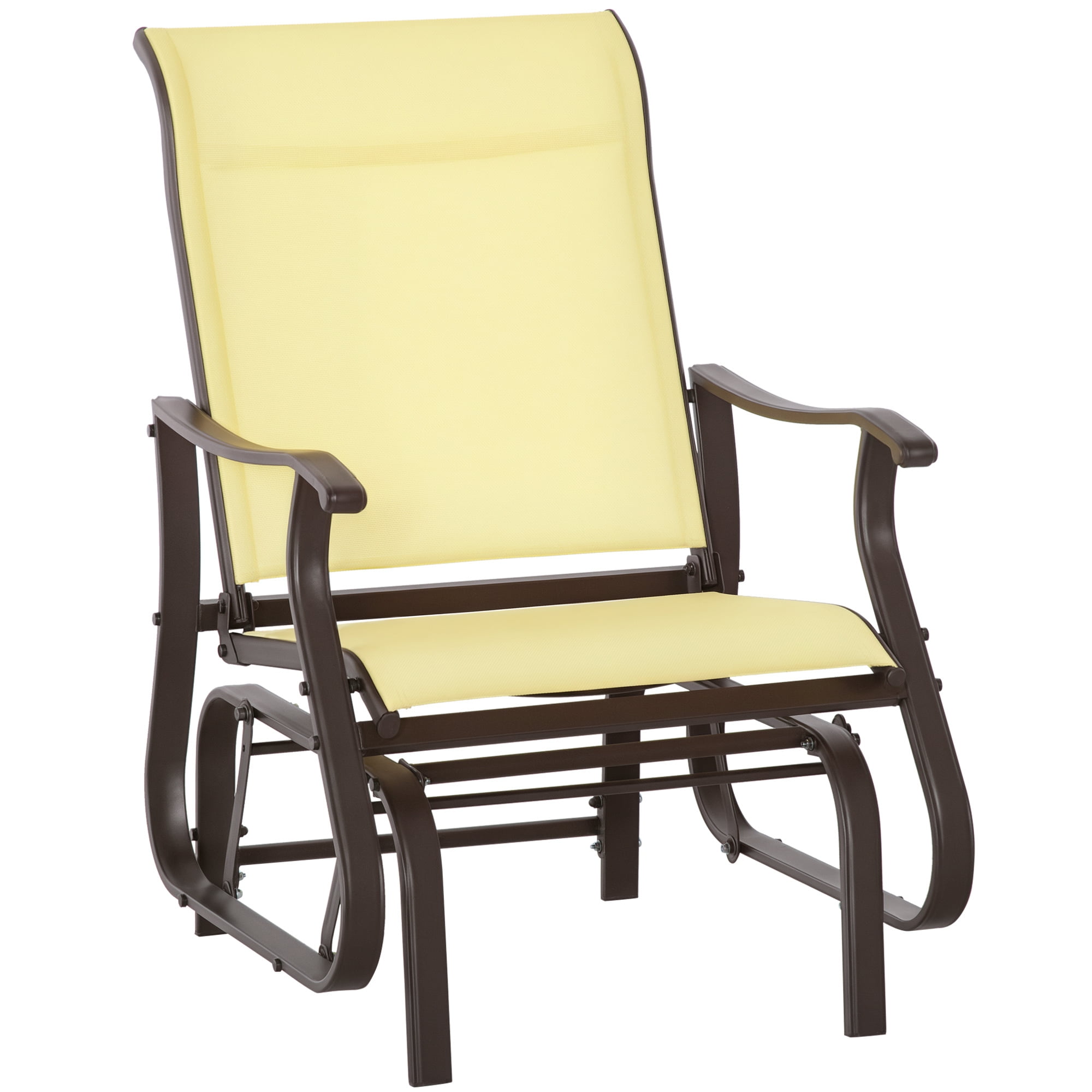 Click here for Outsunny Outdoor Glider Chair  Patio Glider With S... prices