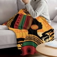 African Men Blanket Soft Cozy Warm Twin Blanket for Bed, Plush Fuzzy ...