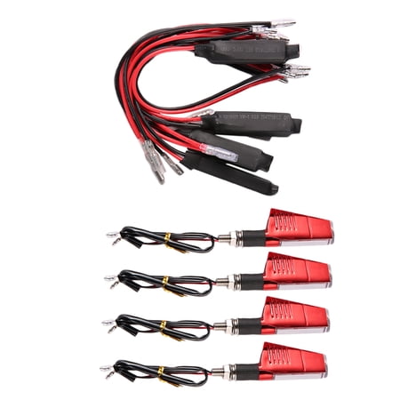 BJYX Motorcycle Steering Lamp 9 LED Strip/1LED Blade Modified General ...