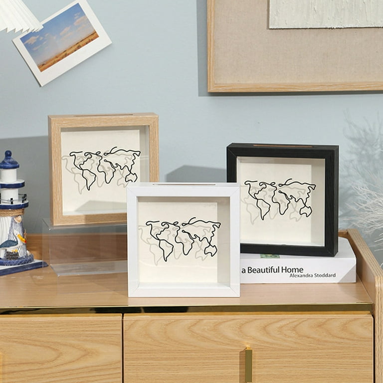 Memory Box Frames Shadow Box With Slots, Adventure Fund Boxes Frame 8x8 ...