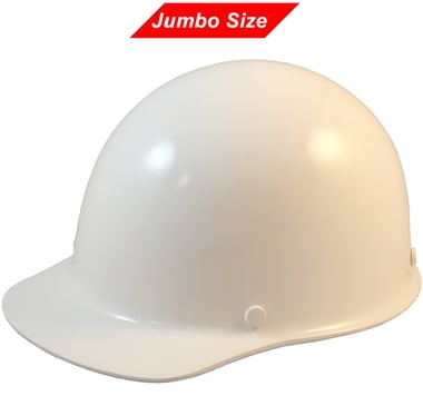 MSA Skullguard Cap Style Jumbo Size Hard Hat with Fas-Trac 3 Ratchet ...