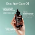 Cliganic Organic Castor Oil, 100% Pure Cold Pressed for Eyelashes ...