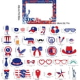 4th of July Patriotic Handheld DIY Photo Frame - Independence Day Funny ...
