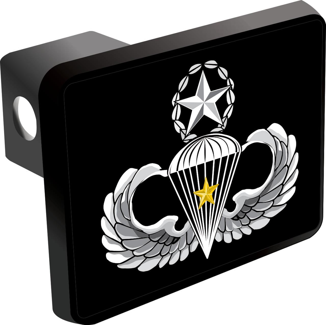 U.S. Army Master 5 Combat Jump Wings Trailer Hitch Cover - Walmart.com
