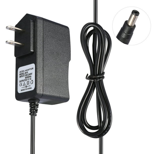 9V 1000mA Power Supply 100-240V AC To 9Volt DC 1A Switching Supply ...