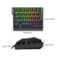 Mechanical Keyboard Hot Swappable Gaming Keyboard Backlit Magnetic ...