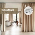 Ceiling-Mount Curtain Track System, Heavy-Duty Room Divider Track with ...