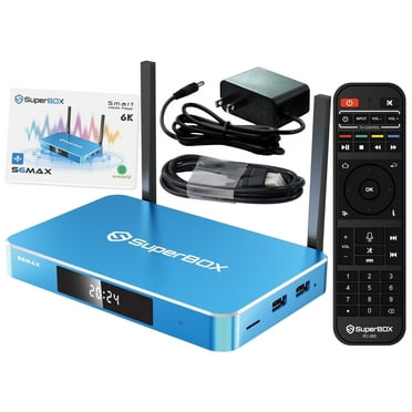 S6 Eilte Ultra Superbox for TV 2025 Fully Loaded, Wireless Voice Remote ...