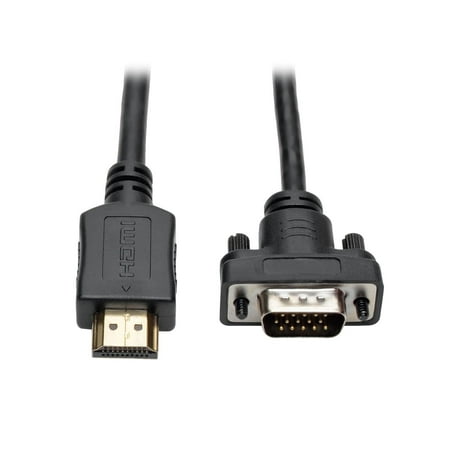 Tripp Lite HDMI to VGA Active Converter Cable, HDMI to Low-Profile HD15 ...