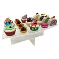 OnDisplay Cross Tier Acrylic Display Rack/Stand - Clear Food Display ...