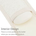 Back Exfoliating Scrubber 1 Pack Handle Long Exfoliating Loofah Back