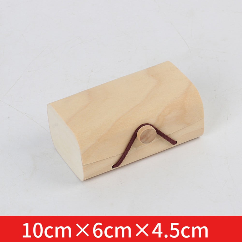 FANJIE Wooden storage boxes Ring Boxes Jewelry Organizer Craft Boxes ...