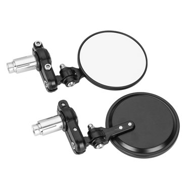 AMLESO Generic Motorcycle Mirrors Adjustable Wide View Motorcycle ...
