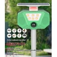 Jinyi Ultrasonic Cat Repellent - Protect Your Yard, House from Deer ...