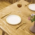 Clear Plastic Table Cover Protector Transparent PVC Vinyl with Lace for ...