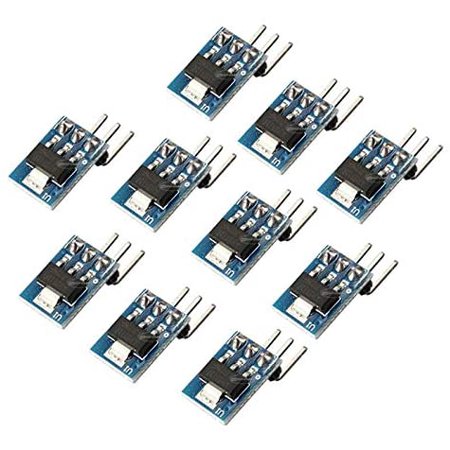 10 Pack 3 Pins AMS1117-3.3 DC 4.75V-12V to 3.3V Voltage Regulator Step Down Power Supply Buck ...