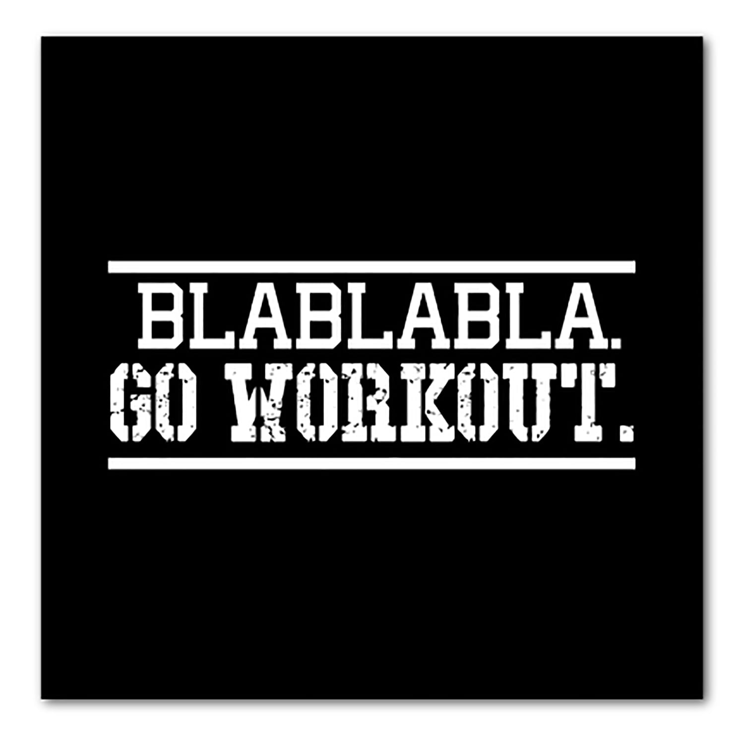 DistinctInk Custom Bumper Sticker - 10" x 10" Decorative Decal - Black ...