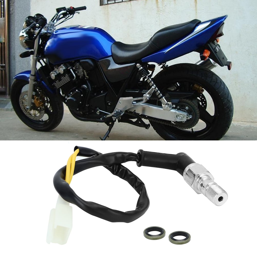 Motorcycle Brake Switch, Aluminum + Plastic Hydraulic Brake Switch ...
