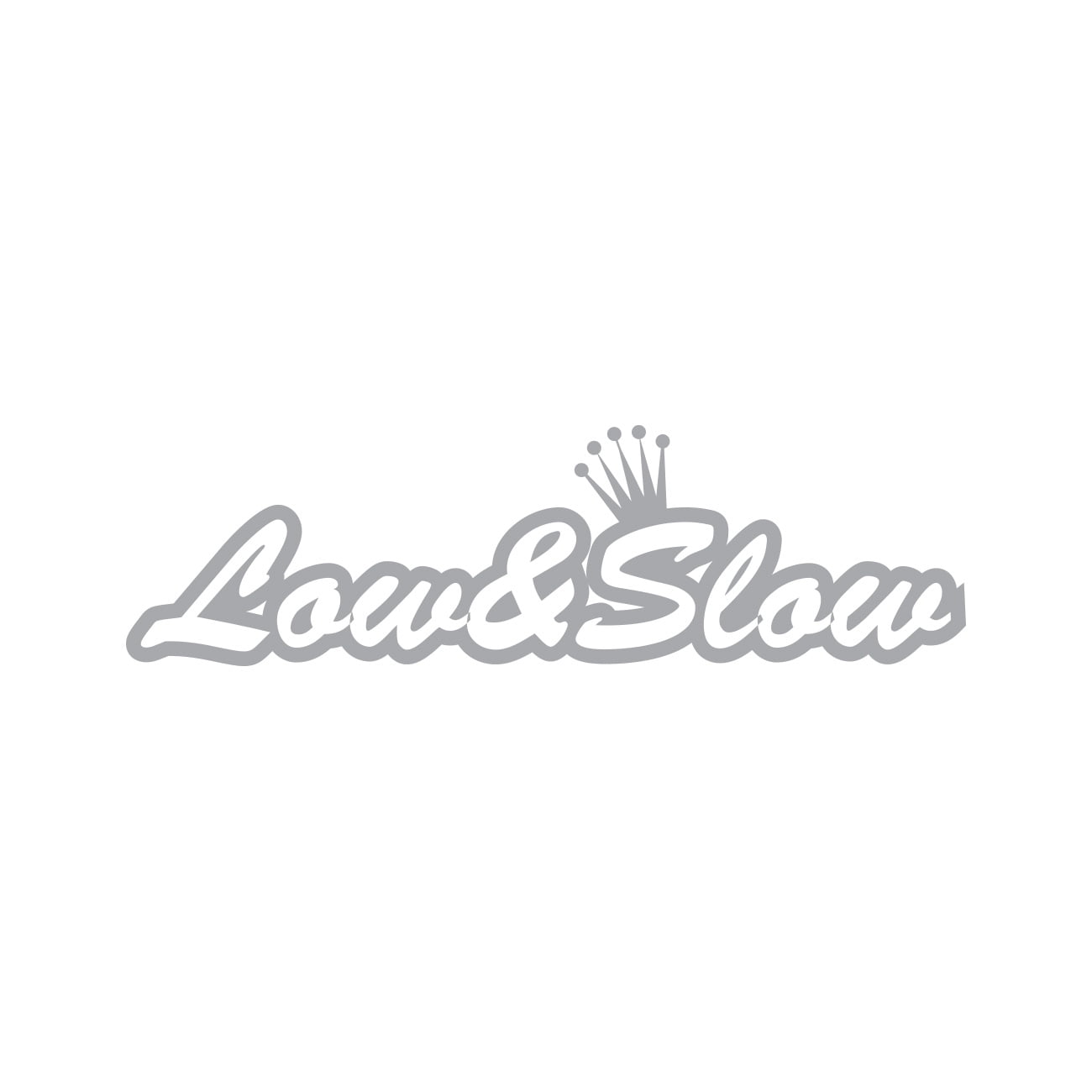 Low & Slow Sticker Decal Die Cut - Self Adhesive Vinyl - Weatherproof ...