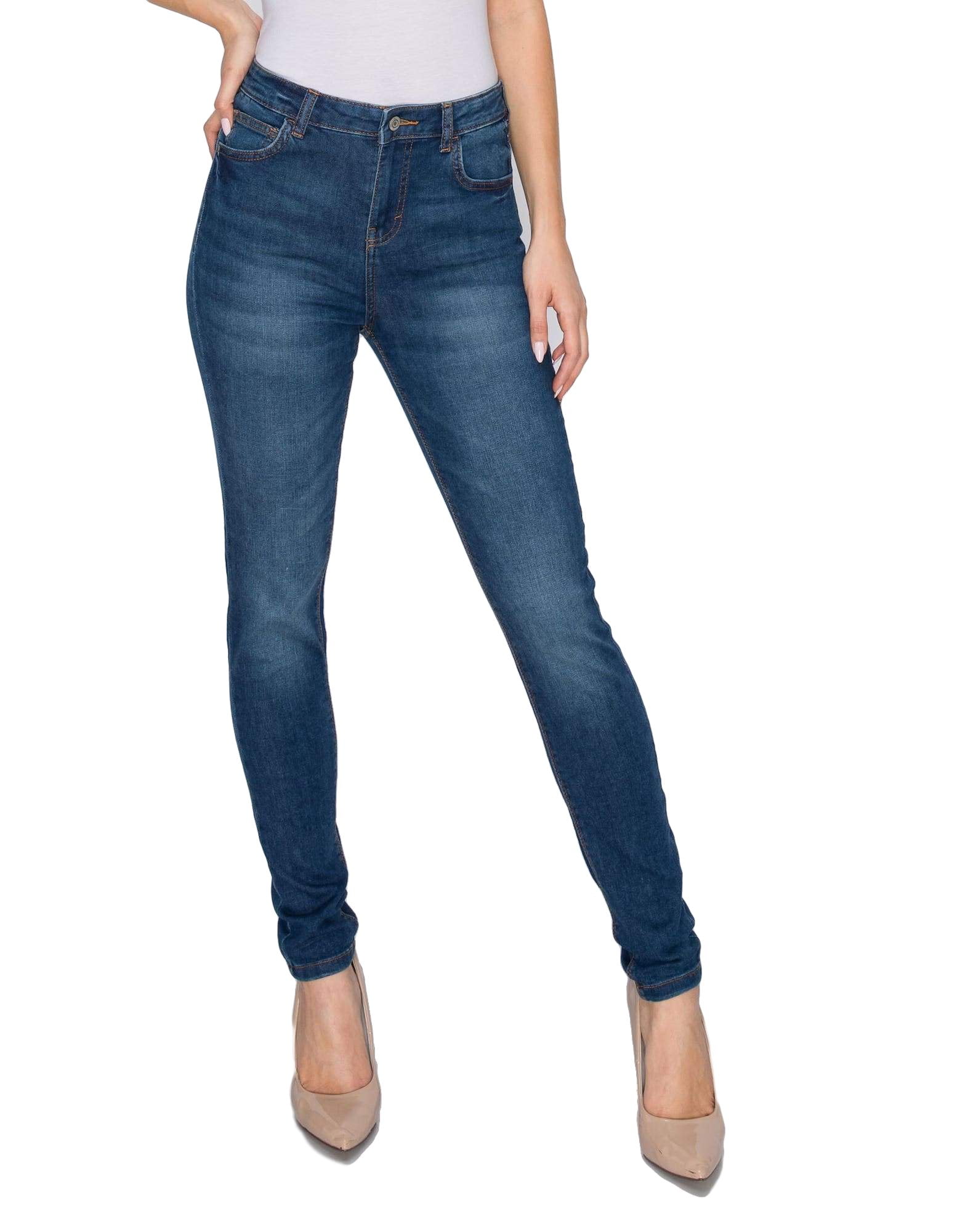 RING OF FIRE Brand Blue Jam Women's High Rise Skinny Jeans - Walmart.com