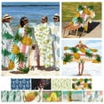 ionze Home Textiles Pineapple Beach Towel Polyester Beach Towel Summer ...