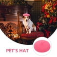 BESTYASH Pet Beret Hat Rosy Color Adjustable Elastic Band Comfortable ...