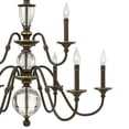 Hinkley Lighting - Eleanor - 9 Light Medium 2-Tier Chandelier in ...