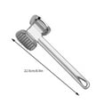 Meat Tenderizer Hammer Double Sided Mallet Tool For Tenderizing Steak