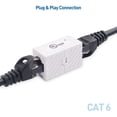 [UL Listed] Cable Matters 2-Pack Ethernet Coupler (RJ45 Coupler Cat6 ...