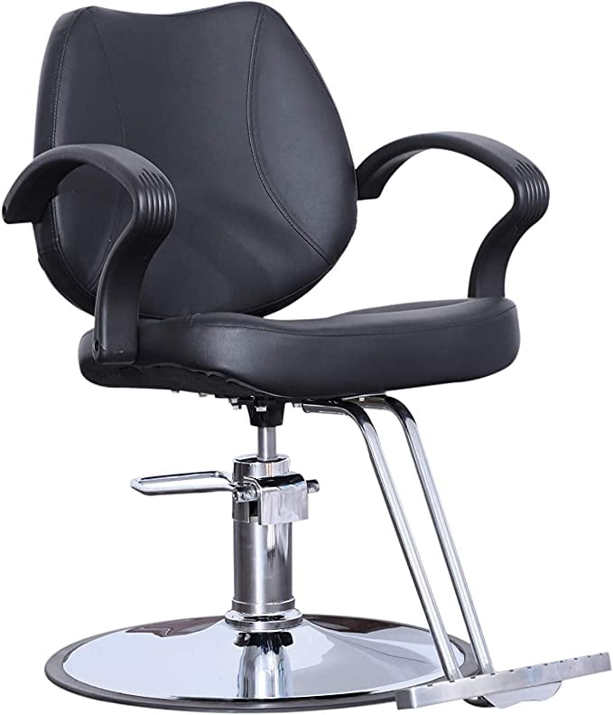 BarberPub Classic Hydraulic Barber Chair Salon Beauty Spa Hair Styling ...