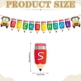 BinKFF Back to School Pencil Banner Colorful Pencil Hanging Banner ...