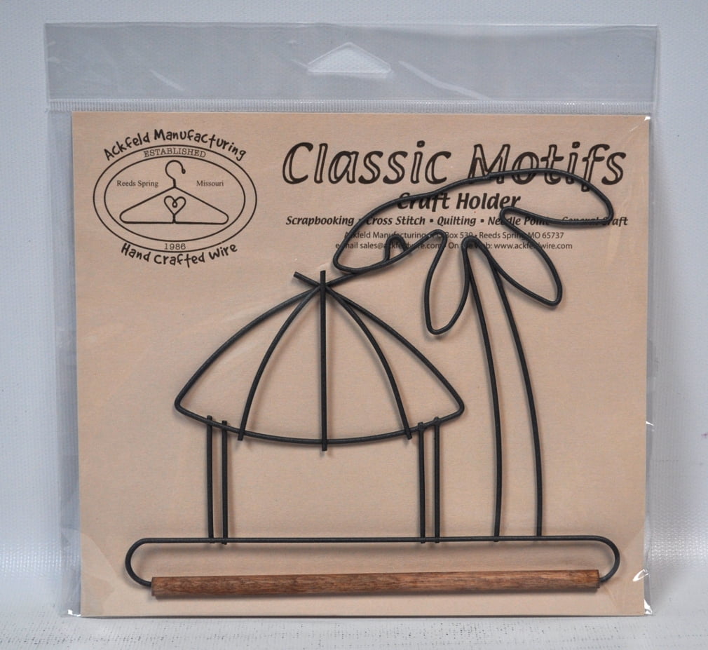 Classic Motifs 6 Inch Tiki Hut Craft Holder With Dowel - Walmart.com