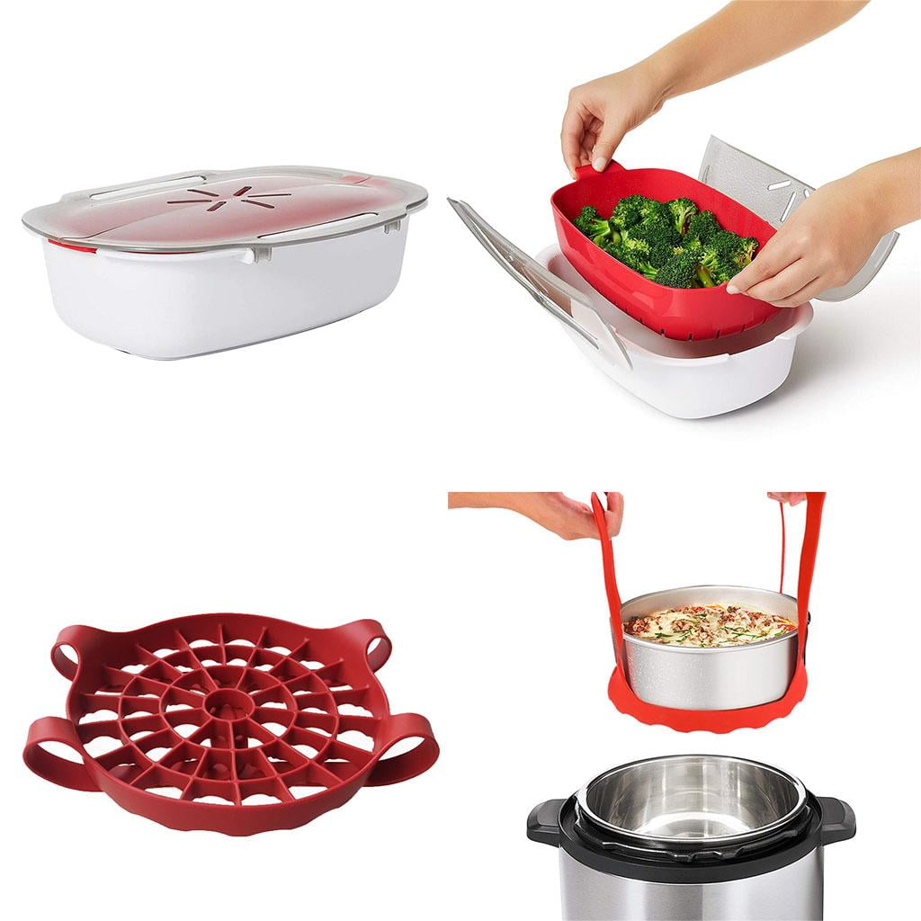 Presión de silicona Rejil Soledad utensilios de cocina para microondas ...